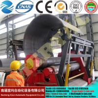 China Hydraulic Plate rolling machine /4 Roll Plate Rolling/bending Machine with CE Standard for sale