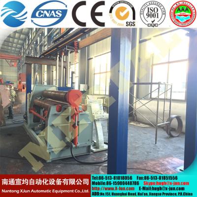 China High Quality Hydraulic 4 Roll CNC Plate Rolling Machine with Ce Standard,Italy for sale