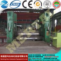 China High quality China Supplier 3 rollers hydraulic plate bending machine for sale