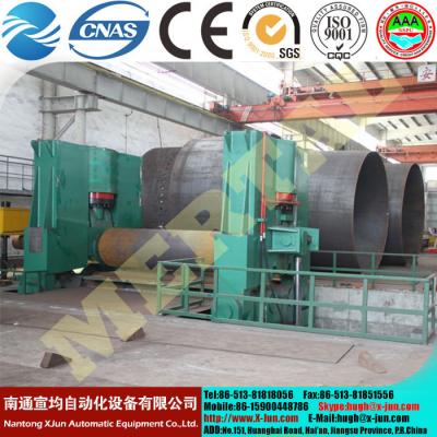 China Spot! MCL W11STNC hydraulic CNC up roller universal plate rolling machine for sale