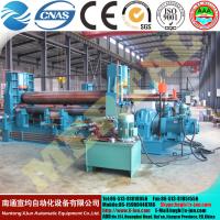 China High quality China Supplier 3 rollers hydraulic plate bending machine for sale