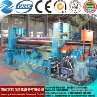 China China Supplier Asymmetrical 3 Roller Hand Plate Rolling Machine with prebending for sale