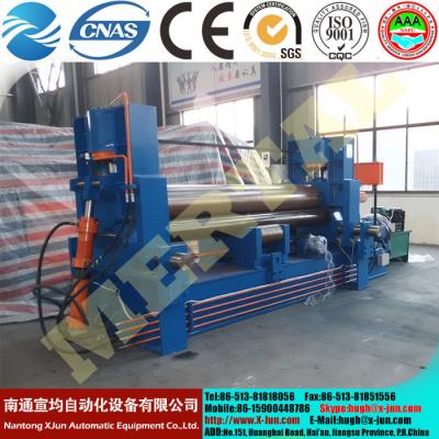 China CNC machine with CE cert 12x2000mm 3 roller steel sheet heavy duty plate rolling machine for sale