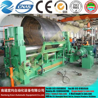 China MCLW11STNC-120X3000  hydraulic CNC boiler dedicated roller Universal plate Rolling machine for sale