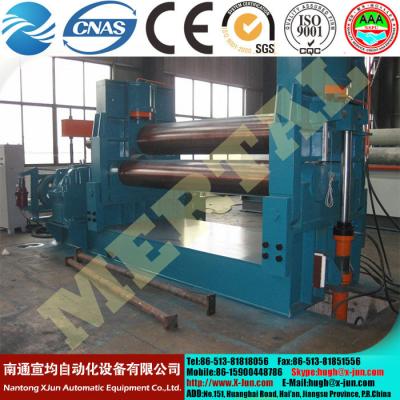 China MCLW11-25X2500 Mechanical three roller plate bending machine,, plate rolling machine export for sale