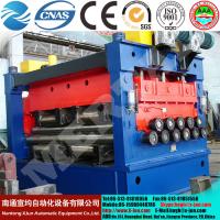China Hot! Small four heavy roller precision leveling machine, leveling machine for sale