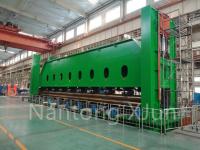 China Marine three-roller hydraulic plate rolling machine, pressure head  machines for sale