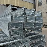 China Hot Dip Galvanized Trough Cable Tray For Cable Conduit Waterproof Outdoor Electrical Wall Mount for sale