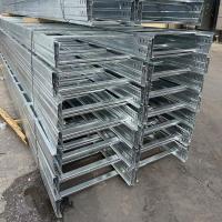 China Hot Dip Galvanized Trough Cable Tray For Cable Conduit Waterproof Outdoor Electrical Wall Mount for sale