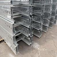 China Hot Dip Galvanized Trough Cable Tray For Cable Conduit Waterproof Outdoor Electrical Wall Mount for sale