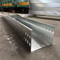 China Galvanized Electric Metal Solid Bottom Cable Tray Raceway Hdg Cable Tray 50MM 100MM for sale