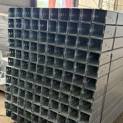 China Durable Corrosion Resistant Perforated Cable Tray Hot Dipped Galvanized  ISO9001 for sale
