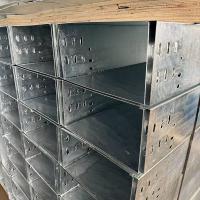China Steel Hot Dipped Galvanized Cable Tray / Outdoor Cable Trunking Metal 1m Length for sale