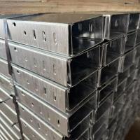China Customized 1m Cable Tray 600Mm 100Mm Hot Dipped Galvanized Cable Ladder for sale