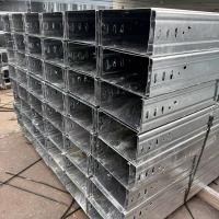 China Multi Style Aluminum Ladder Cable Tray OEM Metal Electrical Trunking for sale