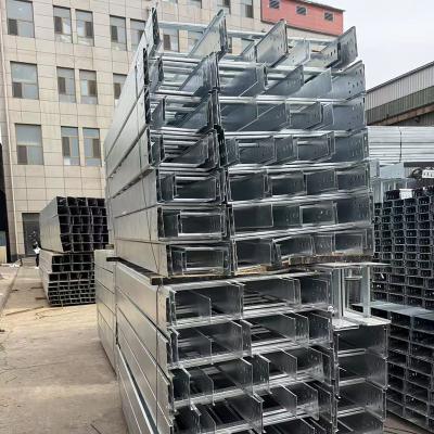 China 100-600mm Hot Dipped Galvanized Cable Tray Corrosion Resistance for sale