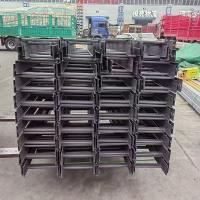 China Fireproof Coated Outdoor Metal Cable Tray 1m Customed Length Perforated Trough for sale
