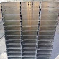 China Aluminum Trough Type Cable Tray Wireways Hot Dip Galvanized For Building for sale