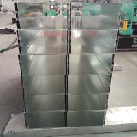 China Steel Galvanized Ventilated Trough Cable Tray Non Standard Customized Spray Plastic Fireproof Trough Bridge for sale