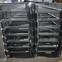 China Anodized SS Aluminum Cable Ladder Support Systems Customized 0.8-3mm Thickness for sale