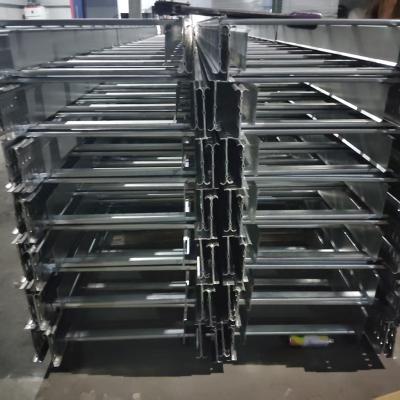 China Anodized SS Aluminum Cable Ladder Support Systems Customized 0.8-3mm Thickness for sale