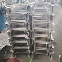 China Anodized SS Aluminum Cable Ladder Support Systems Customized 0.8-3mm Thickness for sale