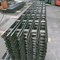 China Outdoor Heavy Duty Produced 100mm Cable Tray Hot Dip Galvanized Cable Ladder Professional for sale