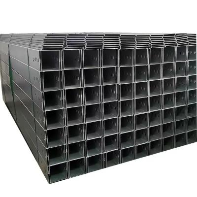 China Corrosion Resistant Hdg Cable Tray Perforated Metal Cable Tray 50-1200mm Width for sale