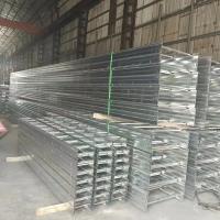 China Corrosion Resistant Hdg Cable Tray Perforated Metal Cable Tray 50-1200mm Width for sale