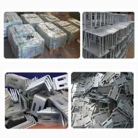 China High Speed Rail Bridge Photovoltaic Curtain Wall Embedded Parts Hot Dip Galvanized for sale