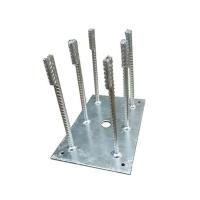China Steel Shielding Embedded Bottom Curtain Wall Embedded Plates Hot Dip Galvanized For Building Construction for sale