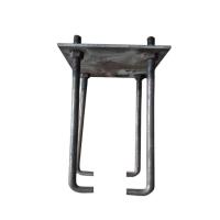 China Galvanized Steel Plate Embed Plate With Headed Studs For Curtain Wall Reinforced Four Claw Welding Stool Fabrication for sale