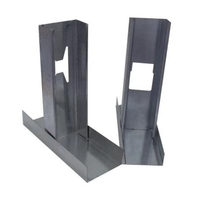 China Drywall Partition Stud Track Furring Channel Angle Support Light Steel Keel 3000mm for sale