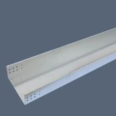 China Silver Galvanized Cable Tray for Floor Mounting Light Duty Load Capacity and Customizable Size for sale