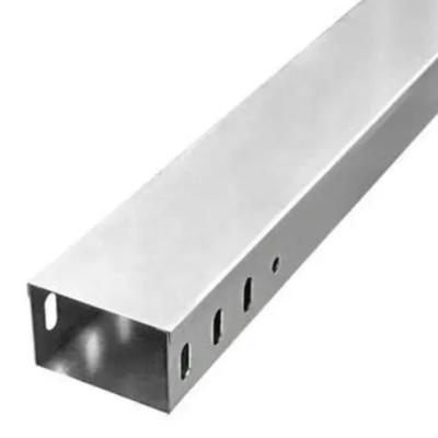 China Hot-dip Galvanized Finish Acceptable OEM Galvanized Cable Tray with 2m-6m Length for sale