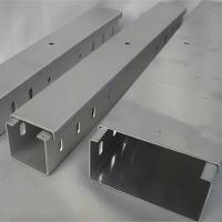 China Silver Galvanized Cable Tray for Floor Mounting Light Duty Load Capacity and Customizable Size for sale