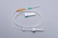 China EO Gas Sterilized Disposable Infusion Set 20 Drops/Ml  Luer Lock Connector for sale
