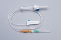 China Big Drip Chamber Medical Grade PVC Scalp Vein Infusion Set for sale