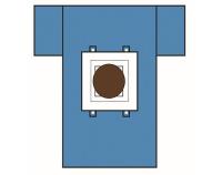 China C - Section Disposable Hospital Drapes, 200/270*300cm Disposable Medical Drapes for sale