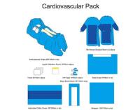 China Blue Disposable Surgical Packs Cardiovascular Sterile Surgical Kit OEM Accepted for sale