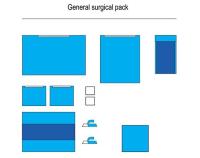 China General Sterile Disposable Surgical Packs Non-Woven Surgical Universal Hospital Sheets for sale