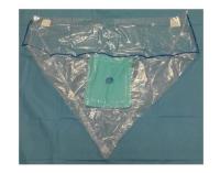 China Knee Arthroscopy Fluid Collection Pouch Disposable PE Pocket Surgery EO Sterilization for sale