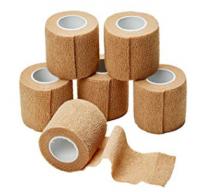 China Latex-Free Sterile Gauze Bandage-Self Adhesive Gauze No Clips Fasteners for sale