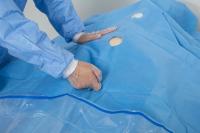 China Gynecological Disposable Surgical Drapes Sterile Gyn Liquid Collection Pouch for sale