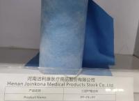 China SPP Tri-Lamination Medical Non Woven Fabric 30gsm Absorbent Blue PE Film 15gsm White SPP for sale