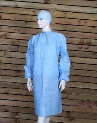 China Breathable Disposable Isolation Gowns SPP Non Woven Eco-Friendly Effective Protection for sale