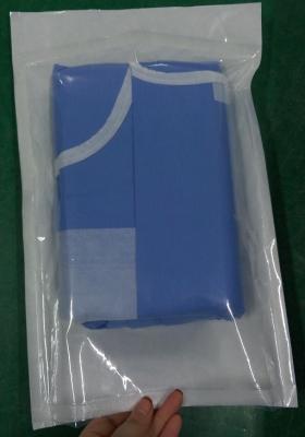 China Blue Green Disposable Surgical Gown Non - Woven SMS Surgeon Light Weight for sale