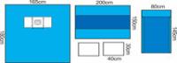 China Sterilized Disposable Surgical Drape Ophthalmology Pack EO Gas Comfortable for sale