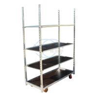 China Metal Mesh Flower Trolley Size Hot Dip Galvanizing Not Easy Rust Nobler for sale