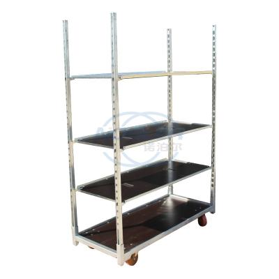 China Metal Mesh Flower Trolley Size Hot Dip Galvanizing Not Easy Rust Nobler for sale